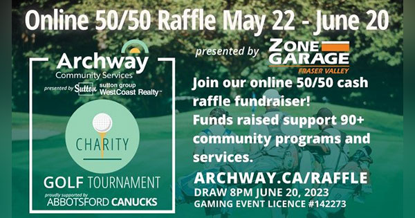 Order tickets for the Archway 50/50 presented by Zone Garage Fraser ...